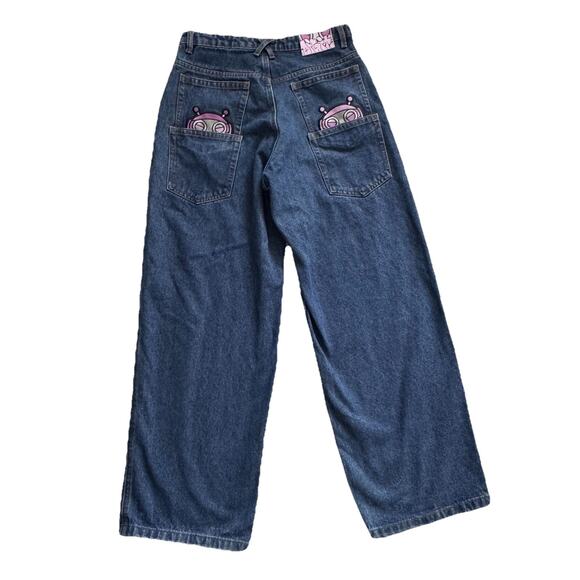 Digits238 | Jeans | Rare Digits 238 Y2k Baggy Alien Embroidered Pocket ...